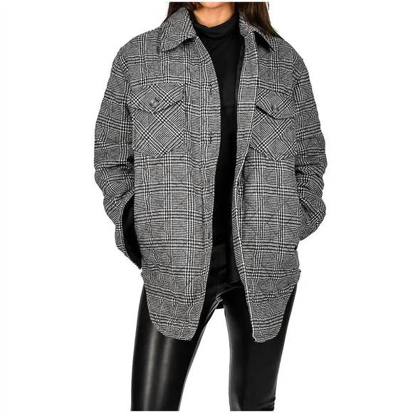 RD Style | Tops | New Rd Style Jessica Quilted Shacket In Black | Poshmark